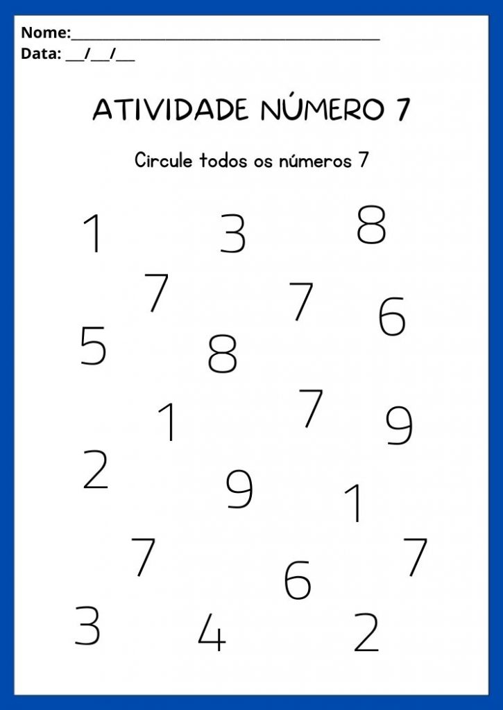 Atividades Número 7