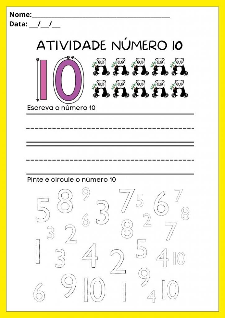 Atividades Número 10