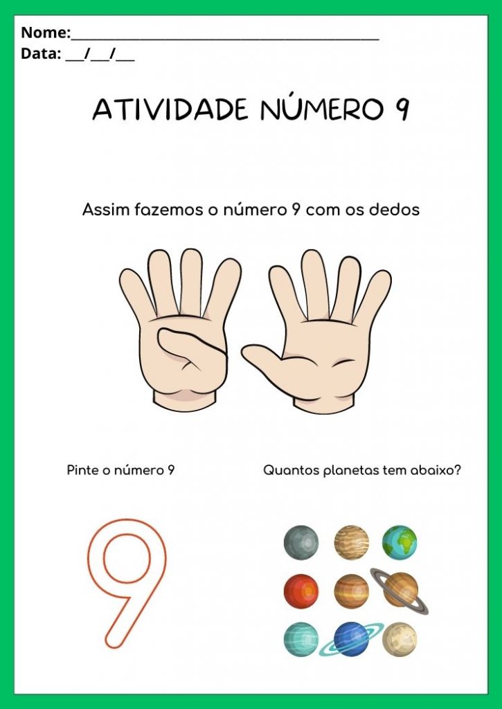 Atividades Número 9