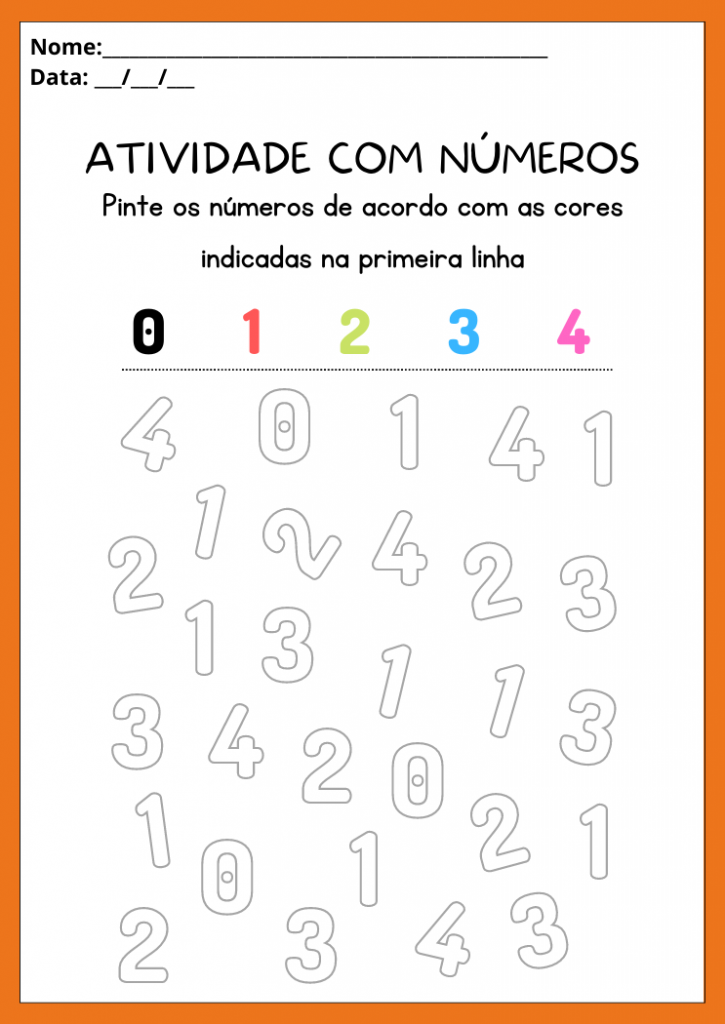 Atividades com Números