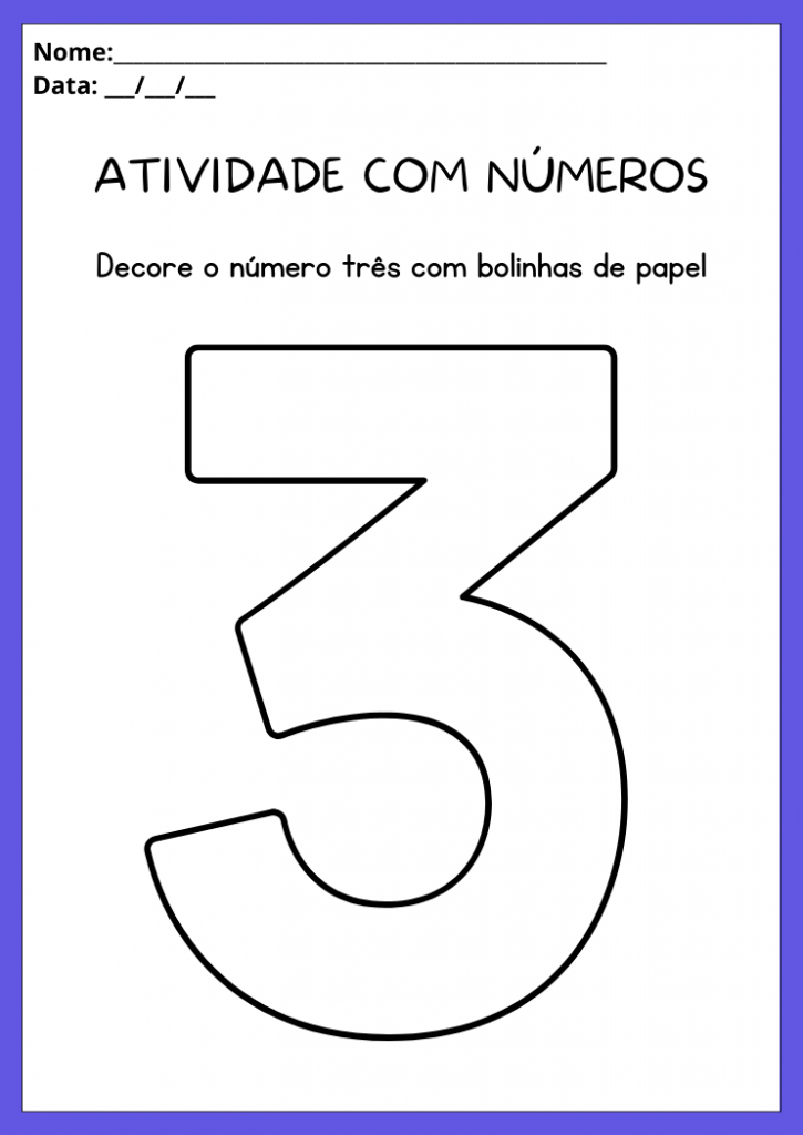Atividades com Números