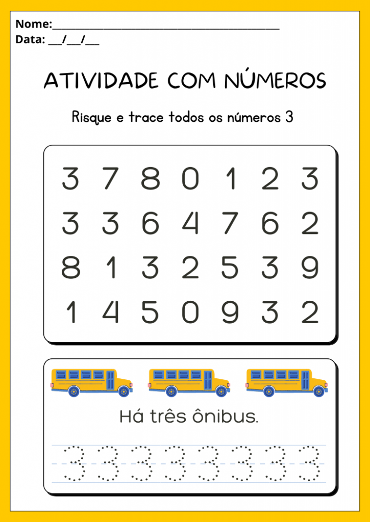 Atividades com Números