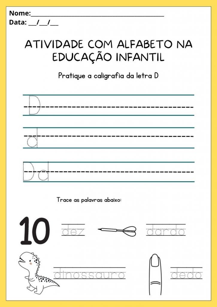 60 Atividades com Alfabeto na Educação Infantil