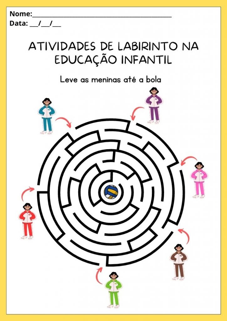 Atividades de Labirinto na Educação Infantil