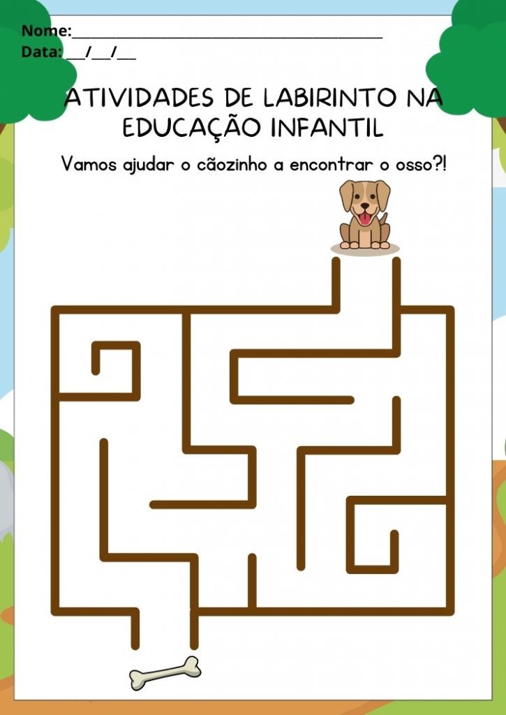 Atividades de Labirinto na Educação Infantil