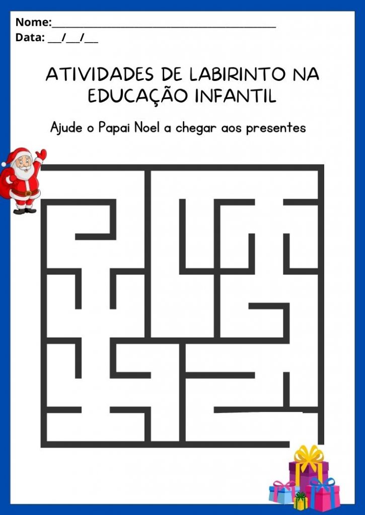 Atividades de Labirinto na Educação Infantil