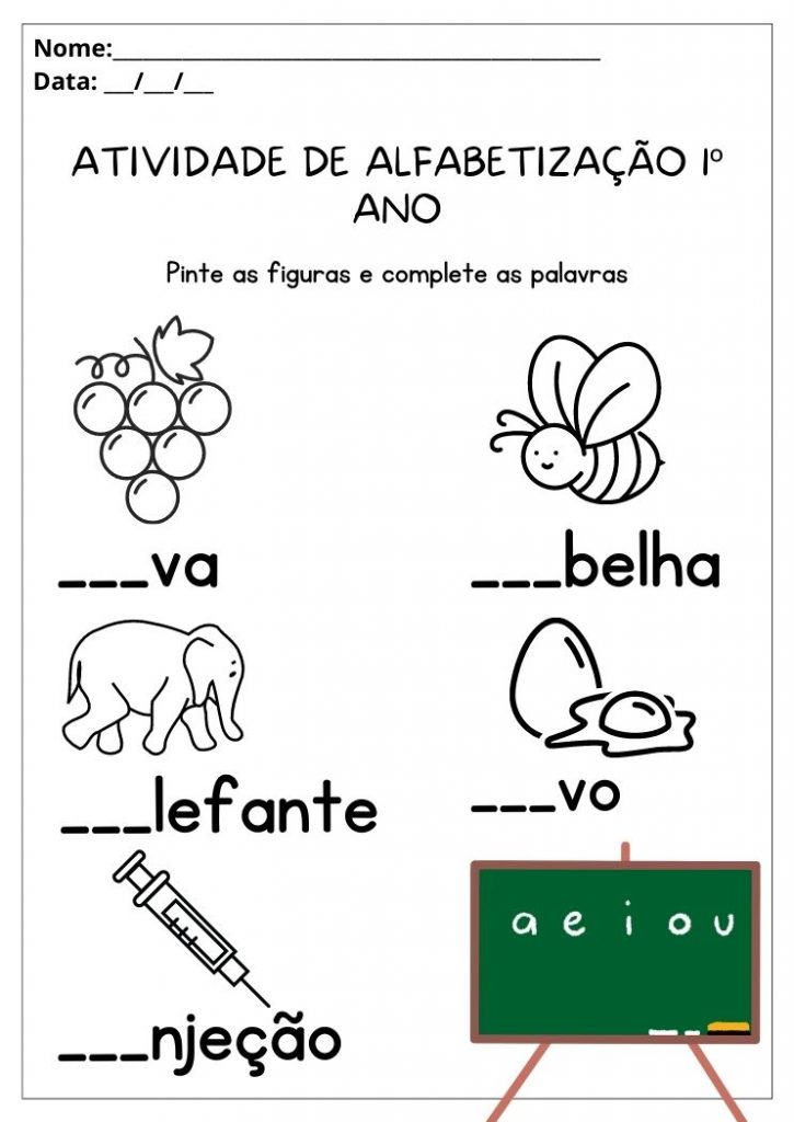 41 Atividades de Alfabetização 1º Ano