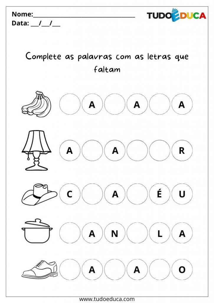 25 Atividades De Alfabetização 3º Ano
