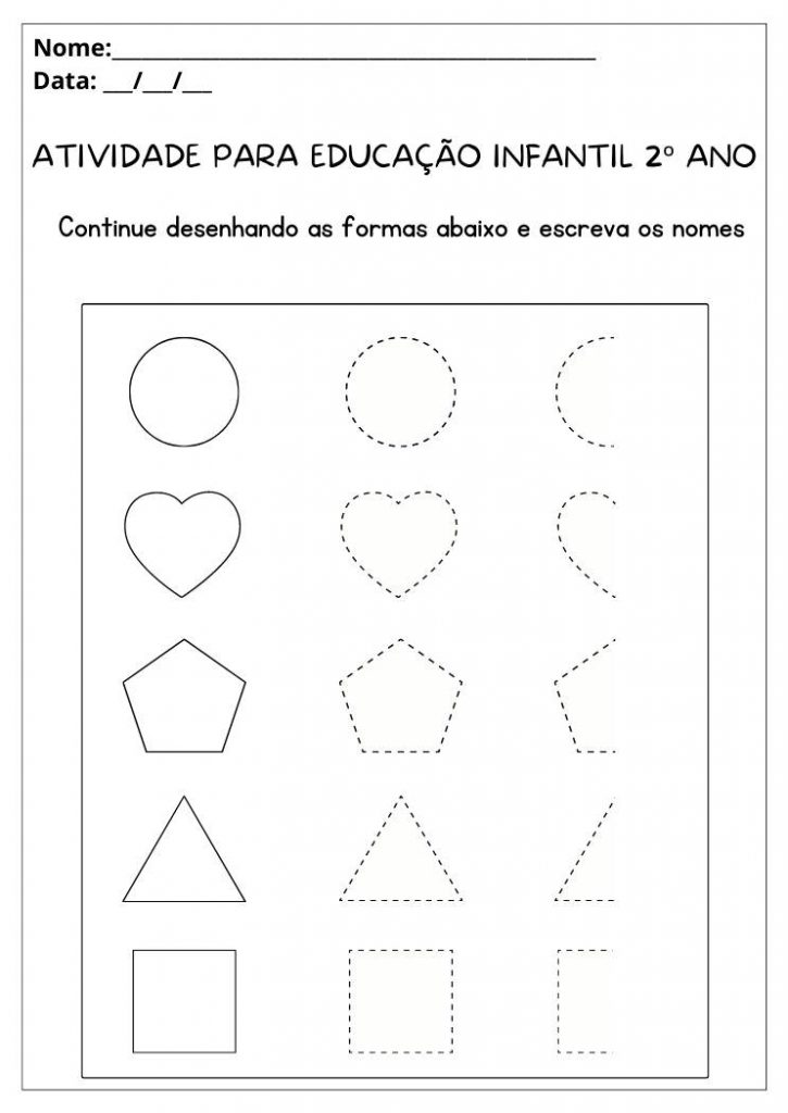 25 Atividades para Educação Infantil 2º Ano