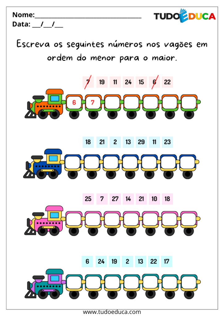 10 Atividades de Matemática Para Alunos Com Dislexia Para Imprimir