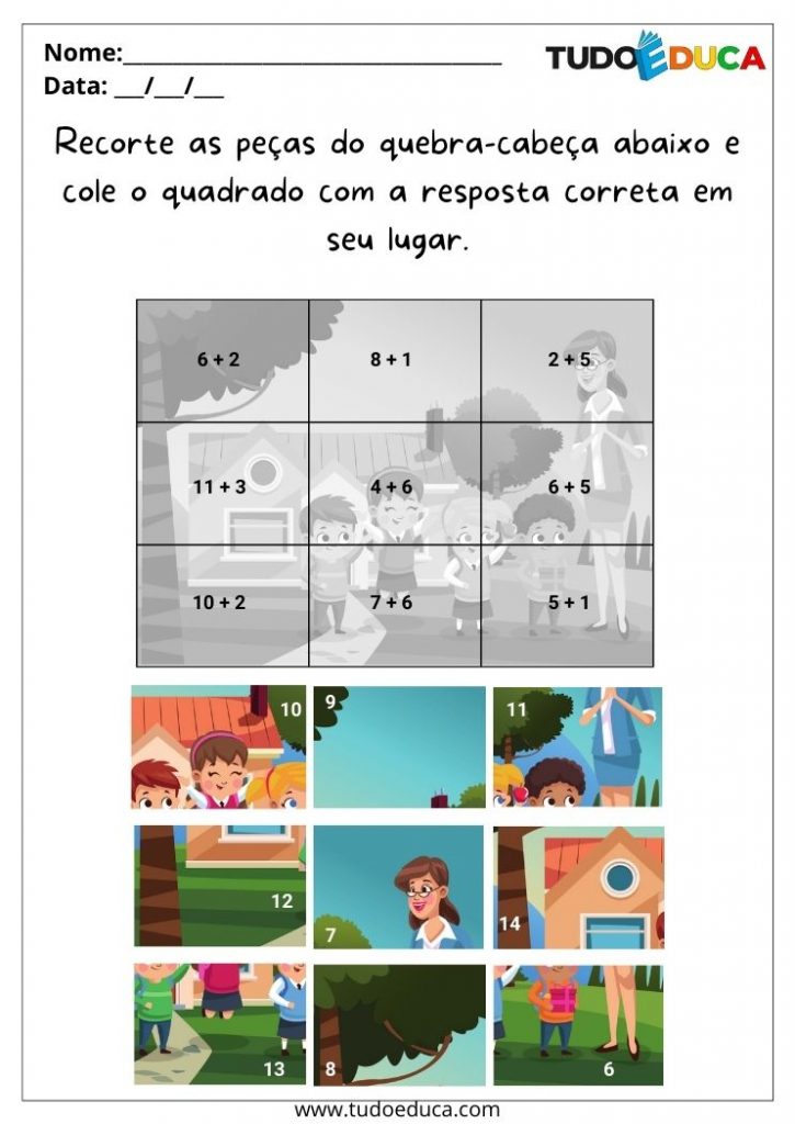 33 Atividades de Matemática Para Alunos Com TDAH Para Imprimir