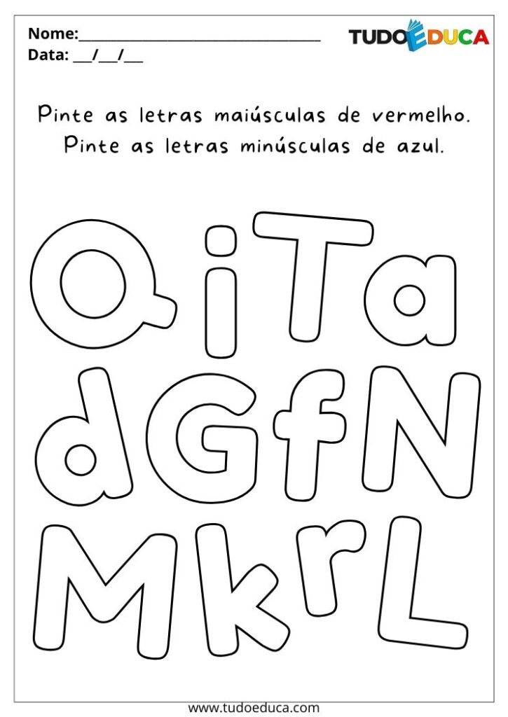 10 Atividades de Alfabetização para Autismo