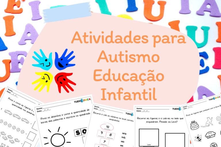 10 Atividades para Autismo Educação Infantil