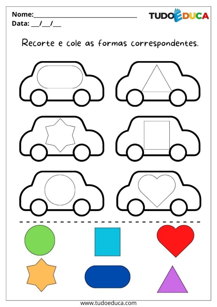 Atividades com Formas Geométricas para Autista