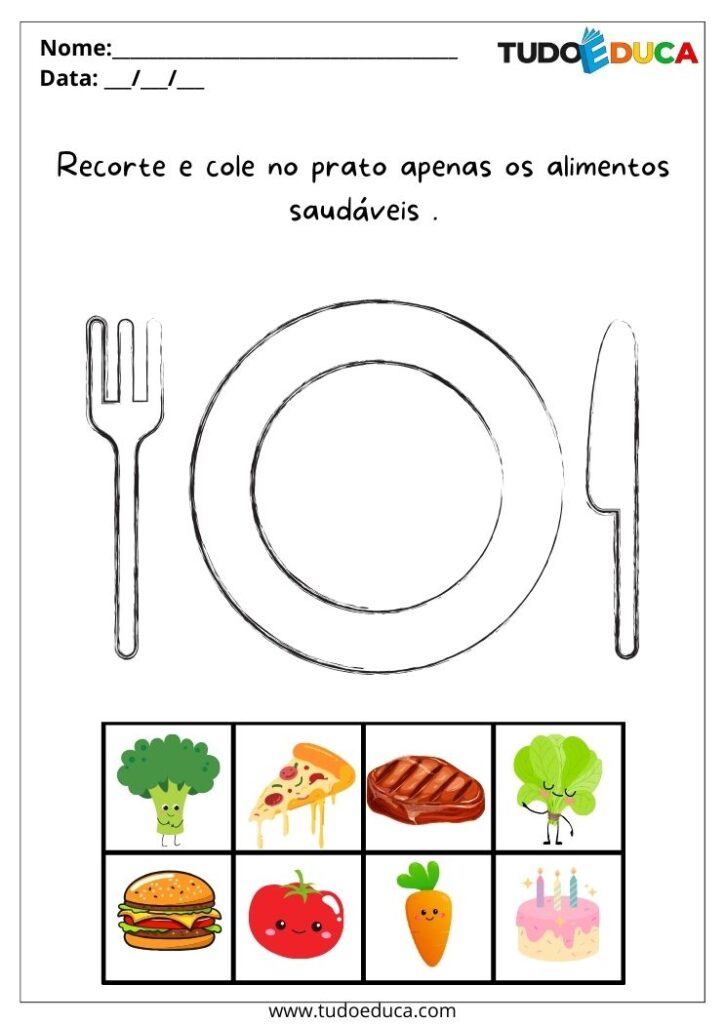 10 Atividades Lúdicas De Alimentação Saudável Para Educação Infantil