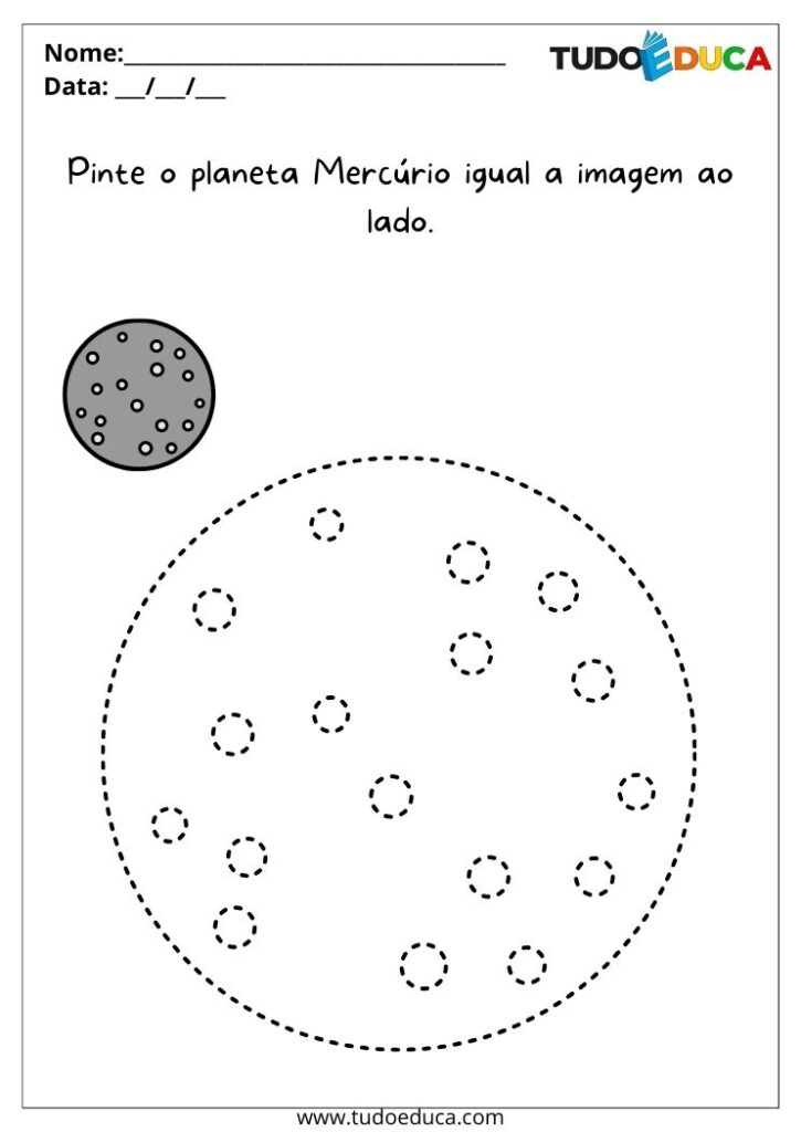 10 Atividades do Sistema Solar para Alunos Autistas