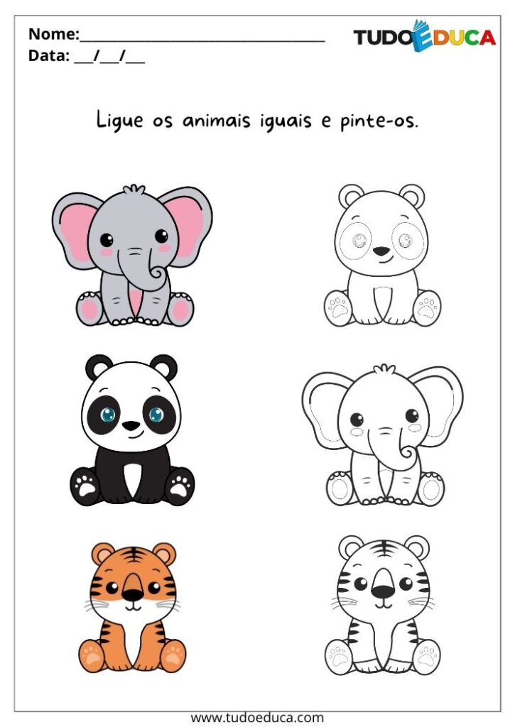 10 Atividades com animais para o maternal