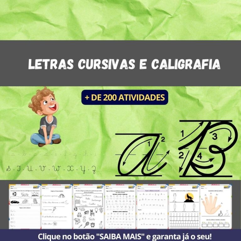 10 Atividades com a Letra Z Cursiva para a Alfabetização