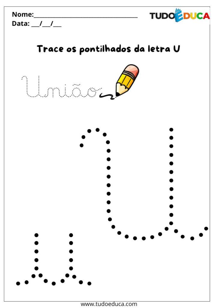 26 Atividades de Caligrafia com Alfabeto