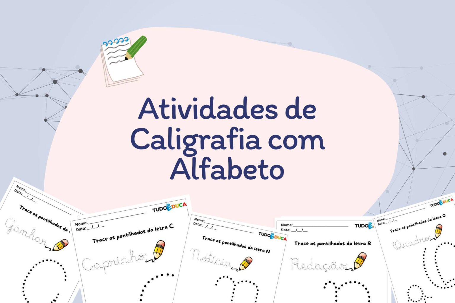 26 Atividades de Caligrafia com Alfabeto