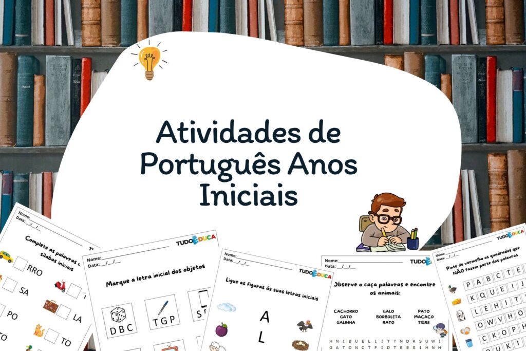 21 Atividades de português para educação infantil
